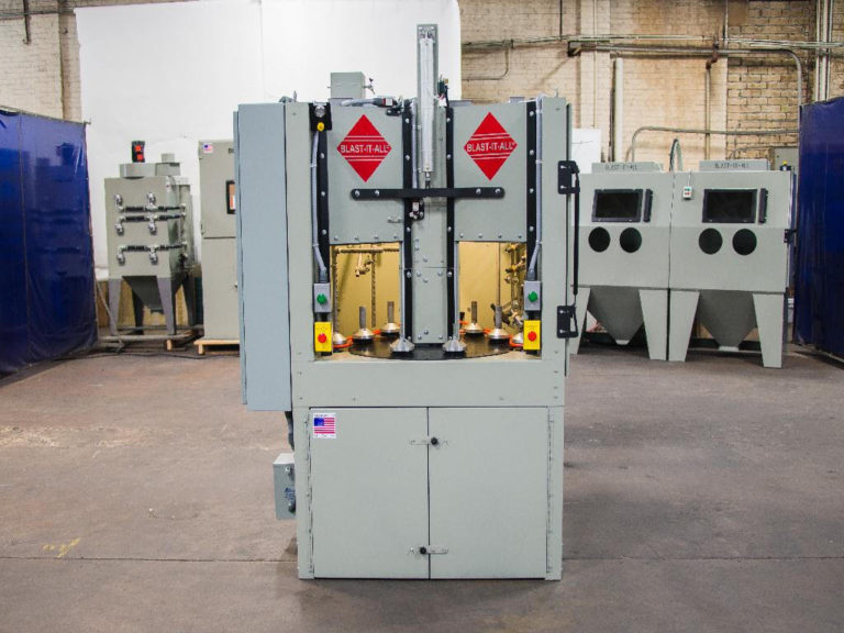 Blast-It-All Blast Rooms, Cube Cabinets, and Automated Air Blast Systems