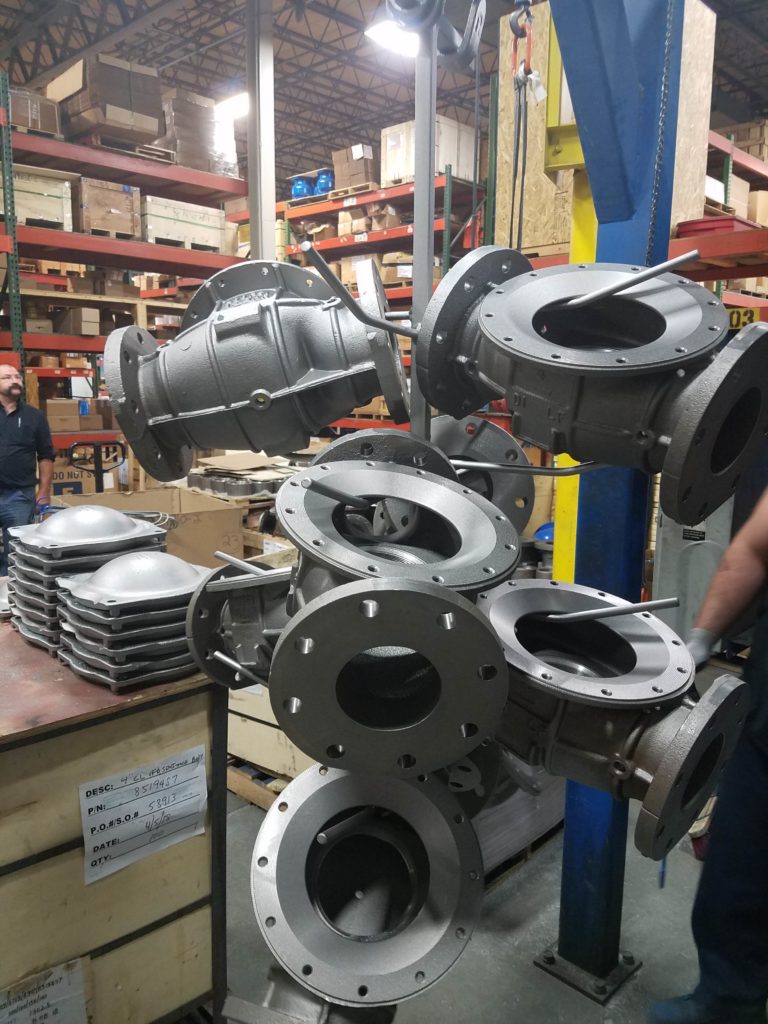 fixture for spinner hanger - Blast & Wash Systems