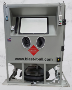 Blast-It-All Blast Rooms, Cube Cabinets, and Automated Air Blast Systems